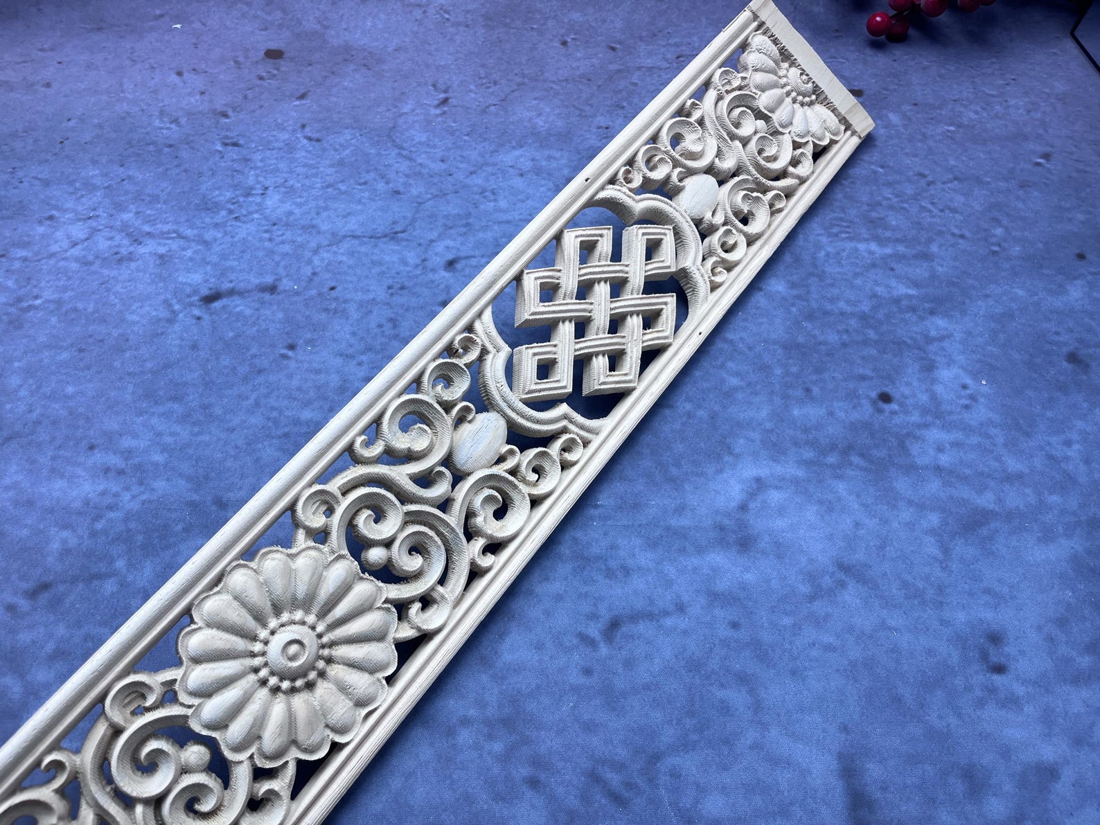 H2.4" 3.2" 4" 5" 6" 8" 12" Unpainted Carved Wood Line Molding – Scrolls ...