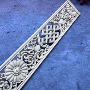 H2.4" 3.2" 4" 5" 6" 8" 12" Unpainted Carved Wood Line Molding – Scrolls ...