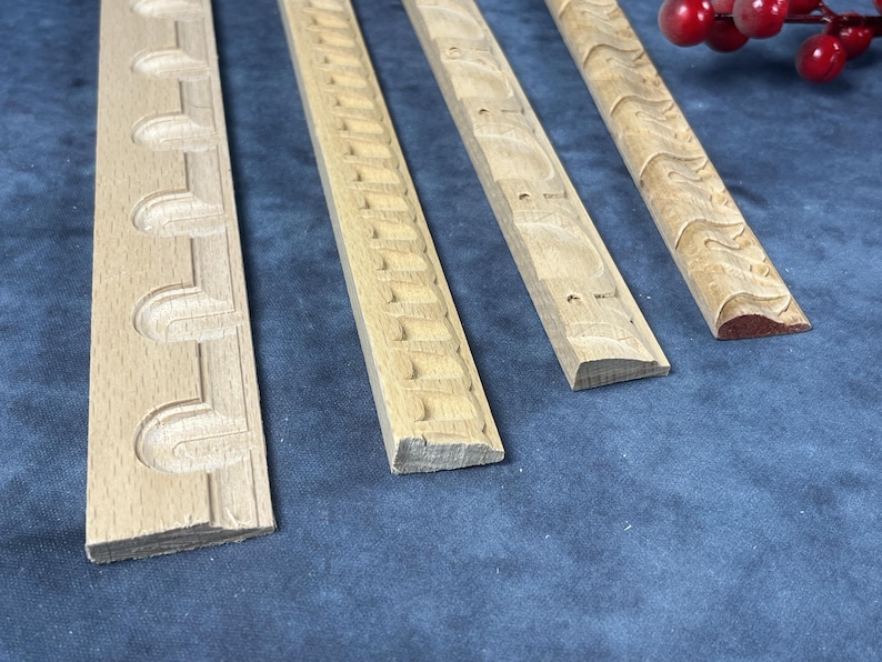 Wooden Molding Trims for Furniture Cabinets, Walls and DIY - Etsy