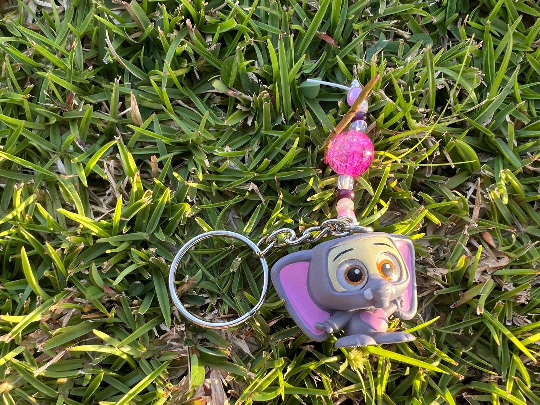 Doorables Keychain - Elephant Finnick - Etsy
