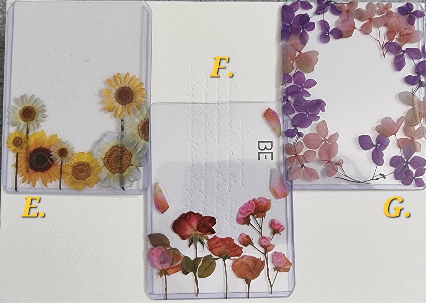 Decorated Toploader Cute Floral Deco Toploader Kpop Toploader Trading ...