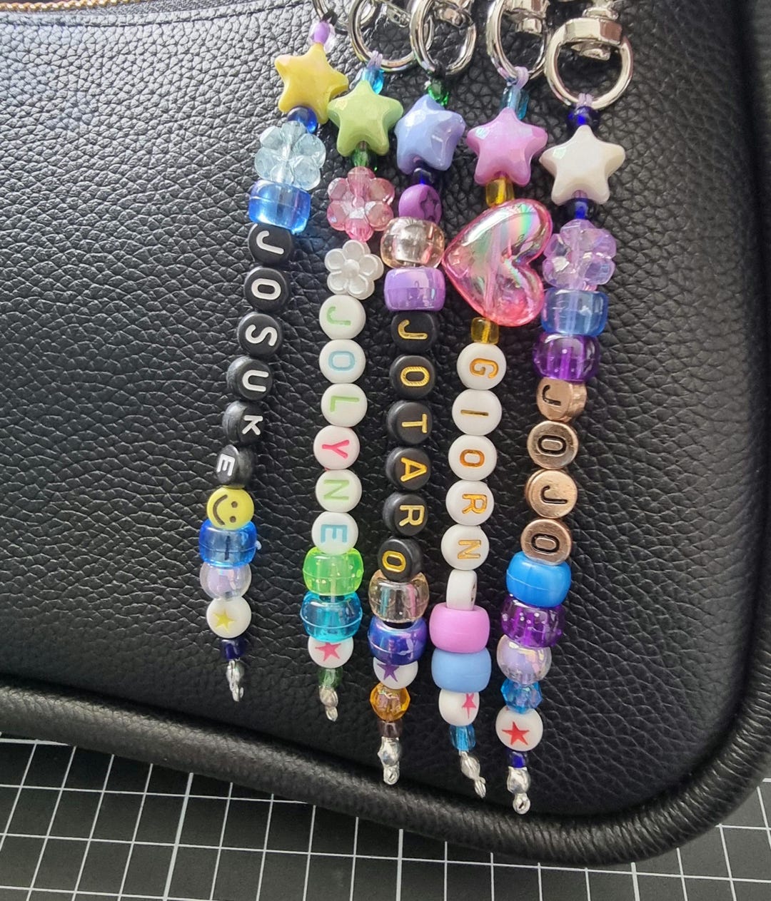 Anime Inspired Keychain Bag Charm | JJBA JOJO Jojo's Bizzare Adventure ...