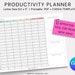Time Blocking Planner Printable-block Schedule Planner-adhd Planner ...