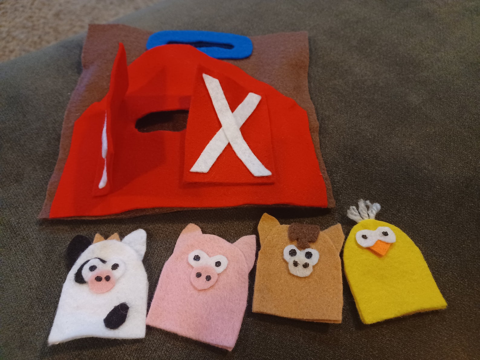Felt Farm Play Set - Etsy