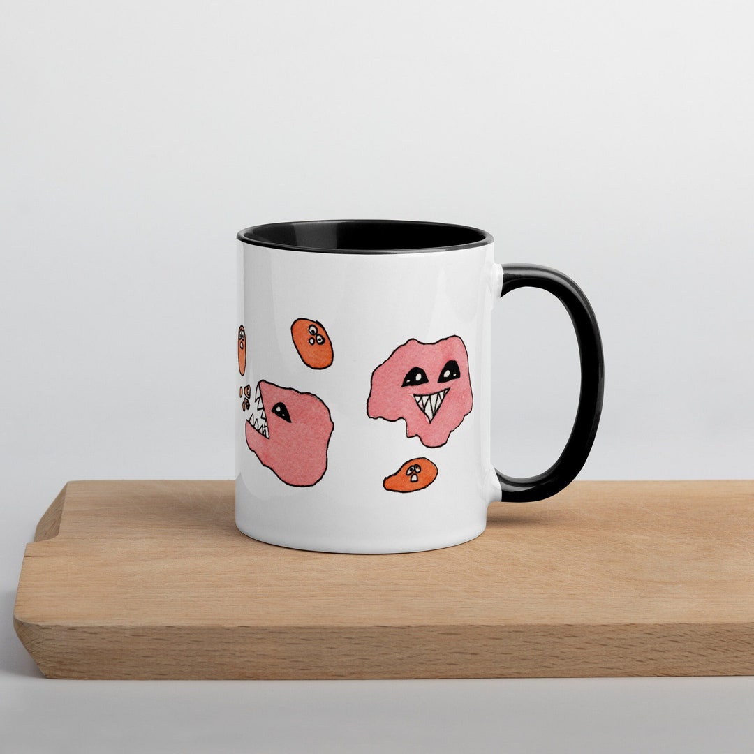 Macrophage Cell Themed Ceramic Mug. Immunology Coffee Mug Gift. Science ...