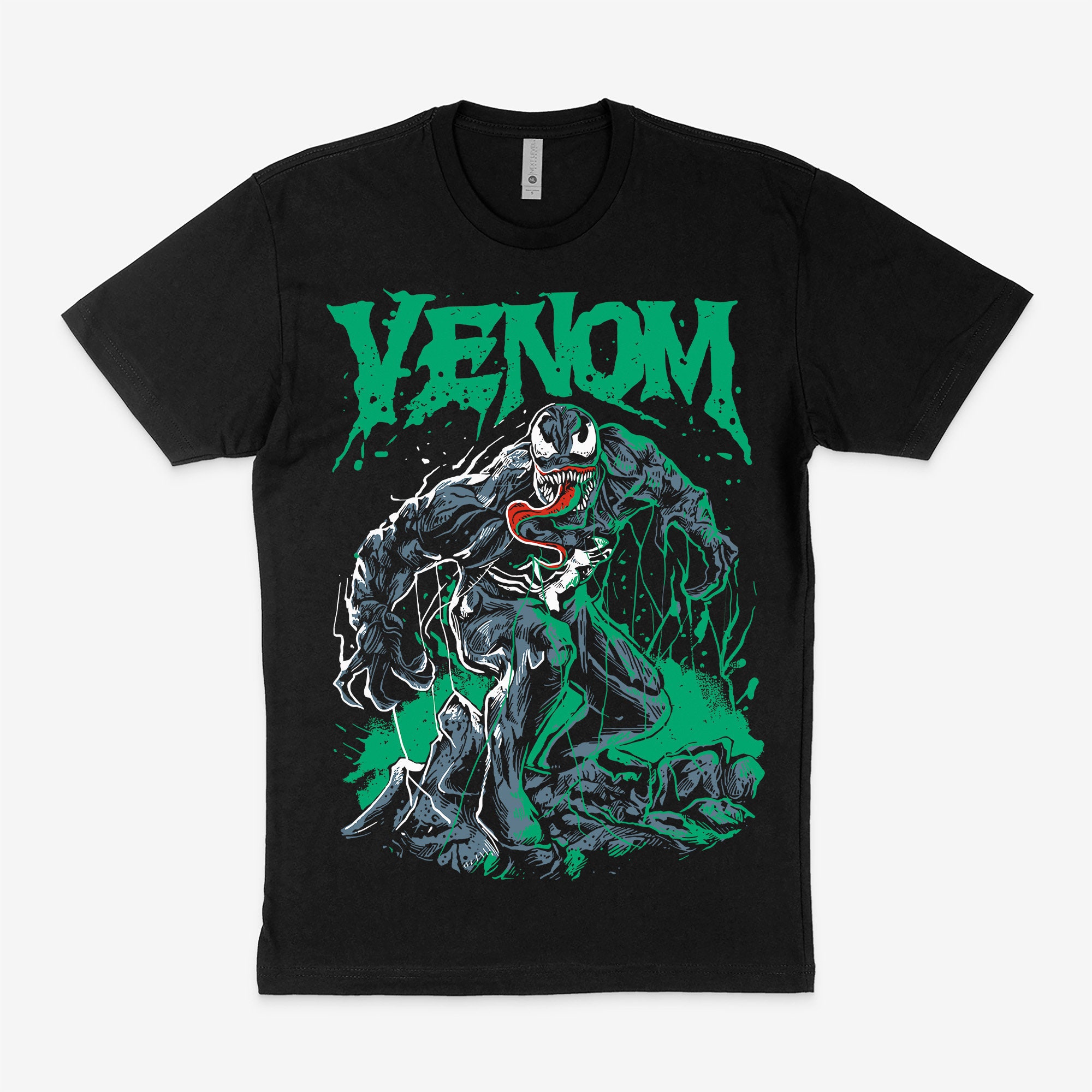 Venom Green Downloadable Digital PNG File for BLACK Background ONLY - Etsy