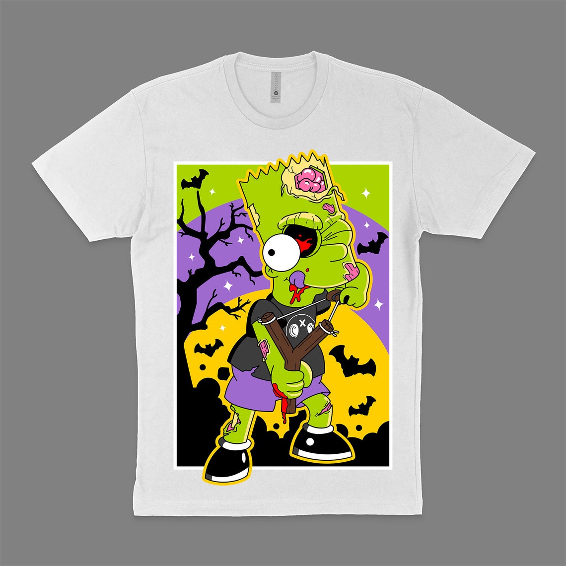 Halloween the Simpsons Bart Downloadable PNG Digital File - Etsy