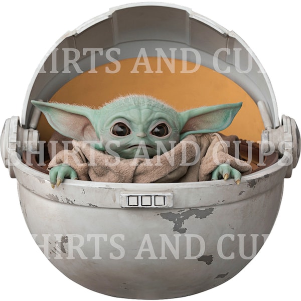 Grogu Carrier Svg - Etsy Canada