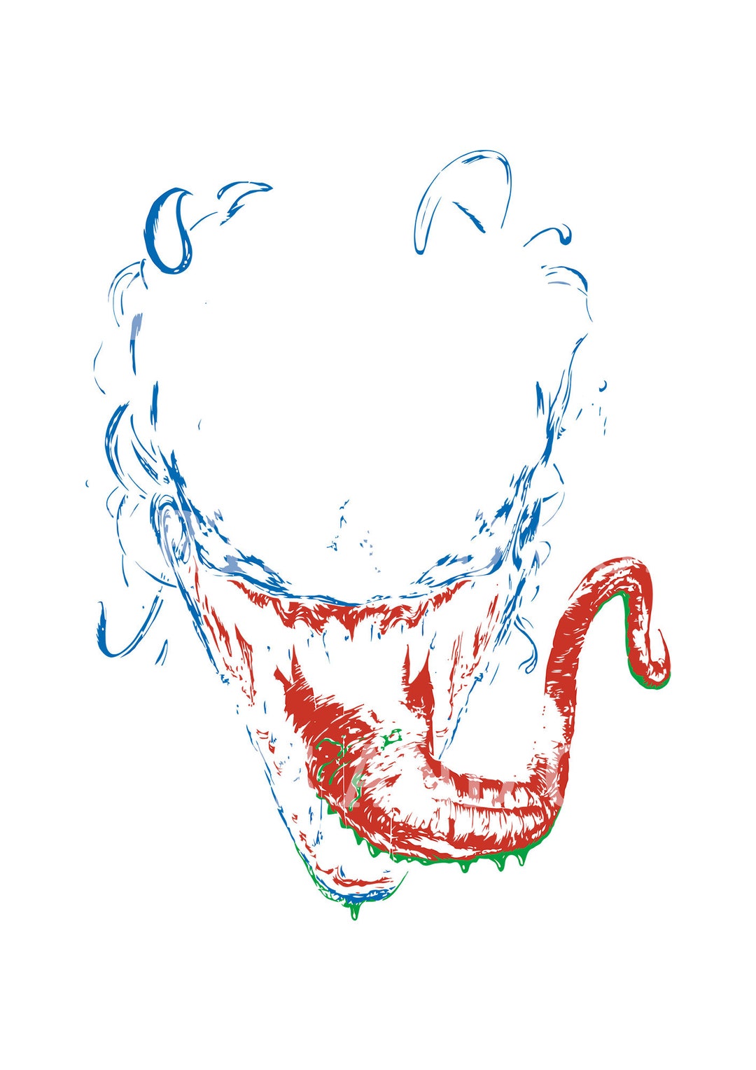 Venom (for Black Background ONLY) Downloadable Digital PNG File - Etsy