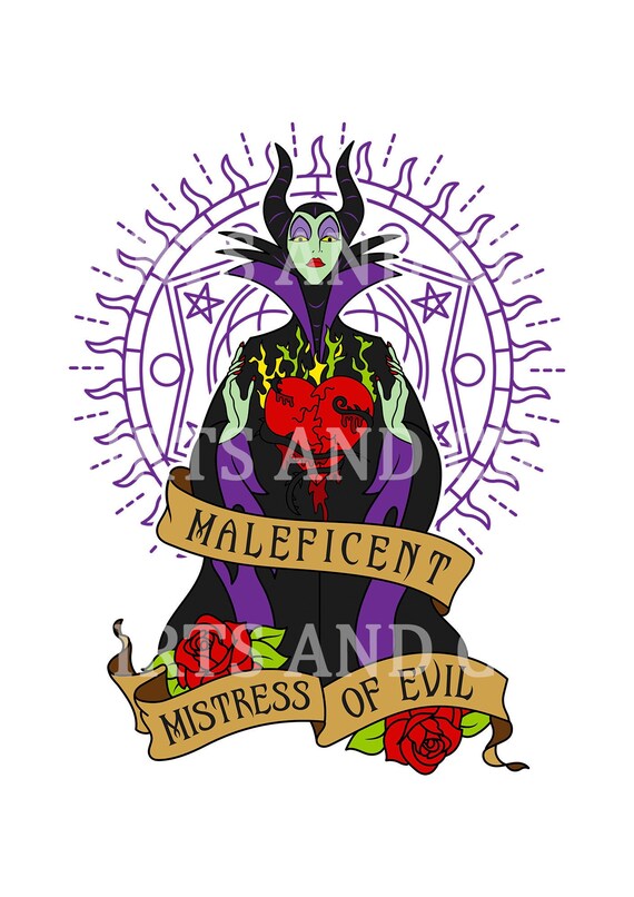 Maleficent Downloadable PNG File - Etsy