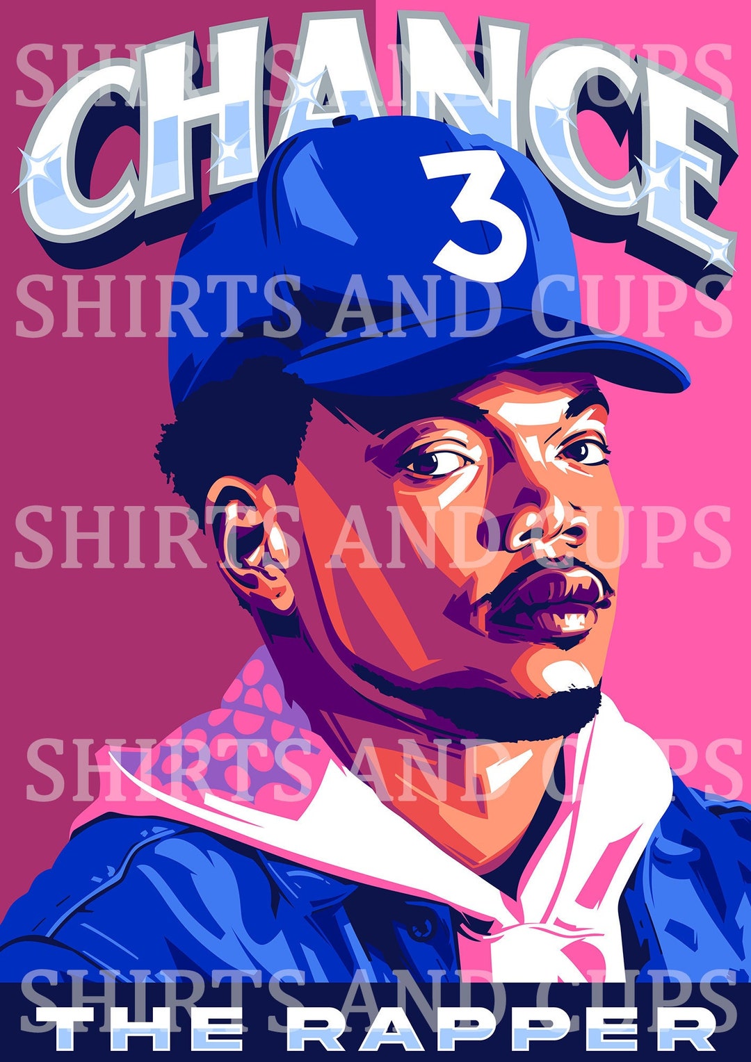 Chance the Rapper Downloadable PNG File - Etsy