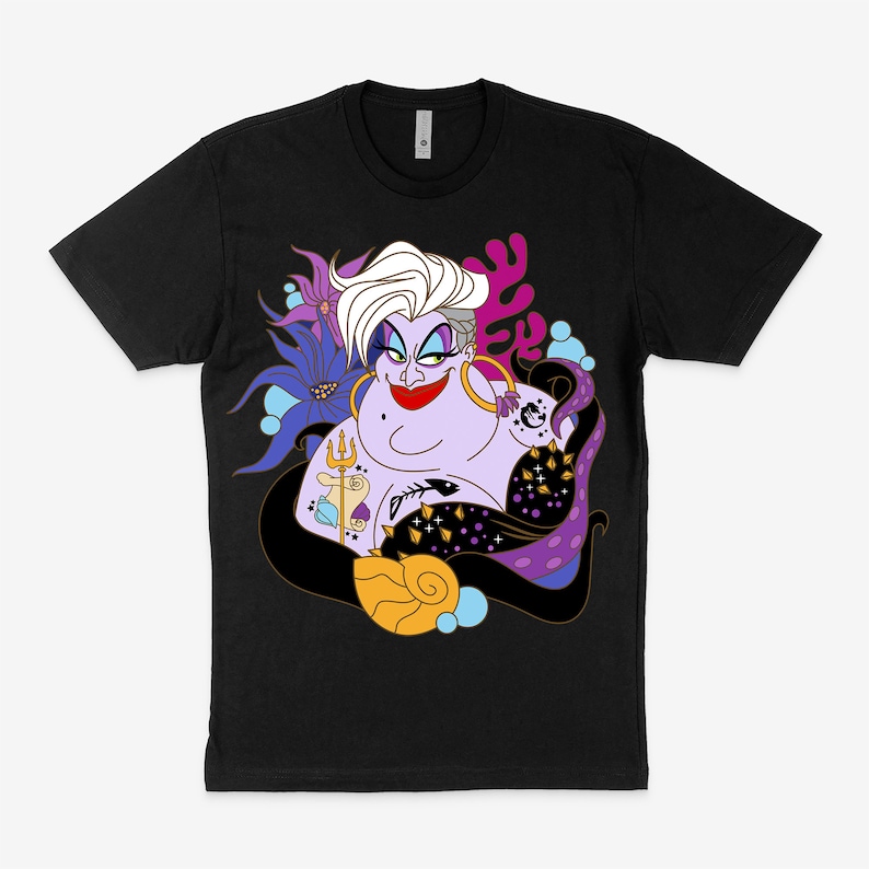 Ursula Little Mermaid Downloadable PNG File - Etsy