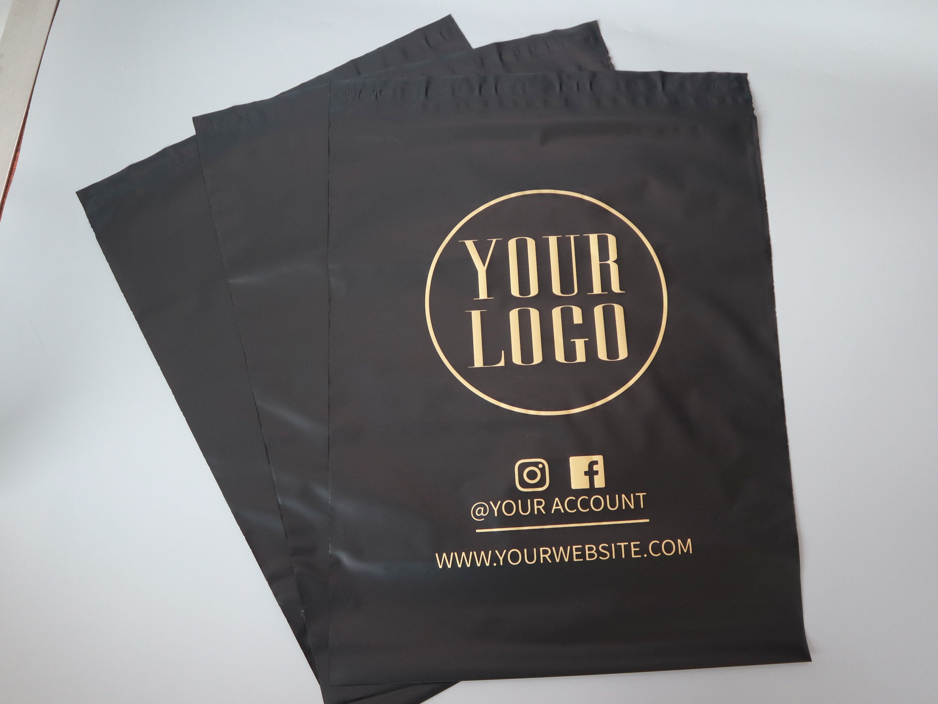 Custom Shipping Bags With Logoblack Poly Mailerscustom - Etsy Australia
