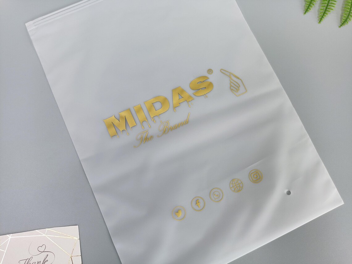 Custom Frosted Bags With Logo,clothing Bags for Underwear,toys,makeup ...