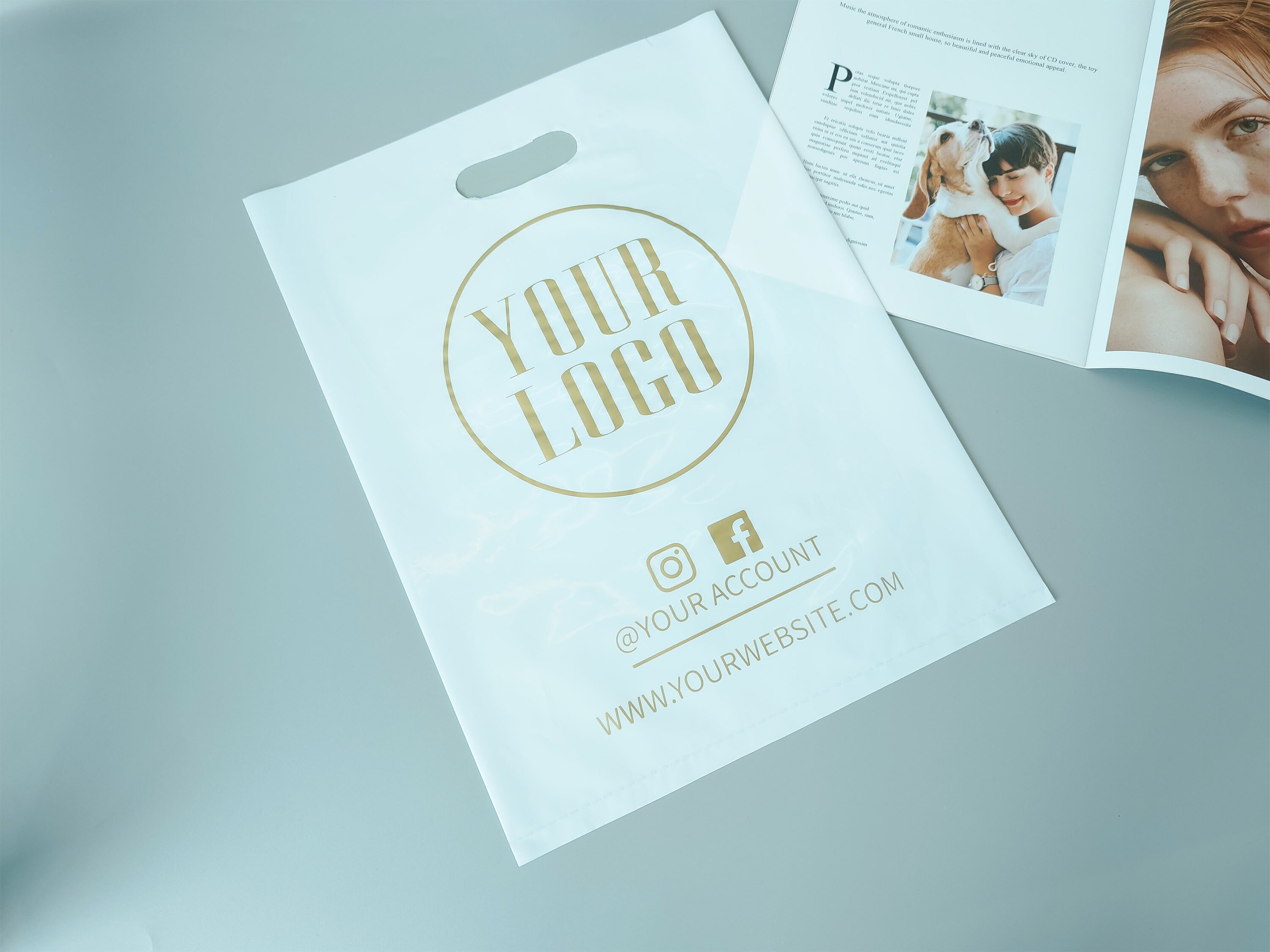Custom Shopping Bags With Logo for Boutique Custom Marchandise Bags ...