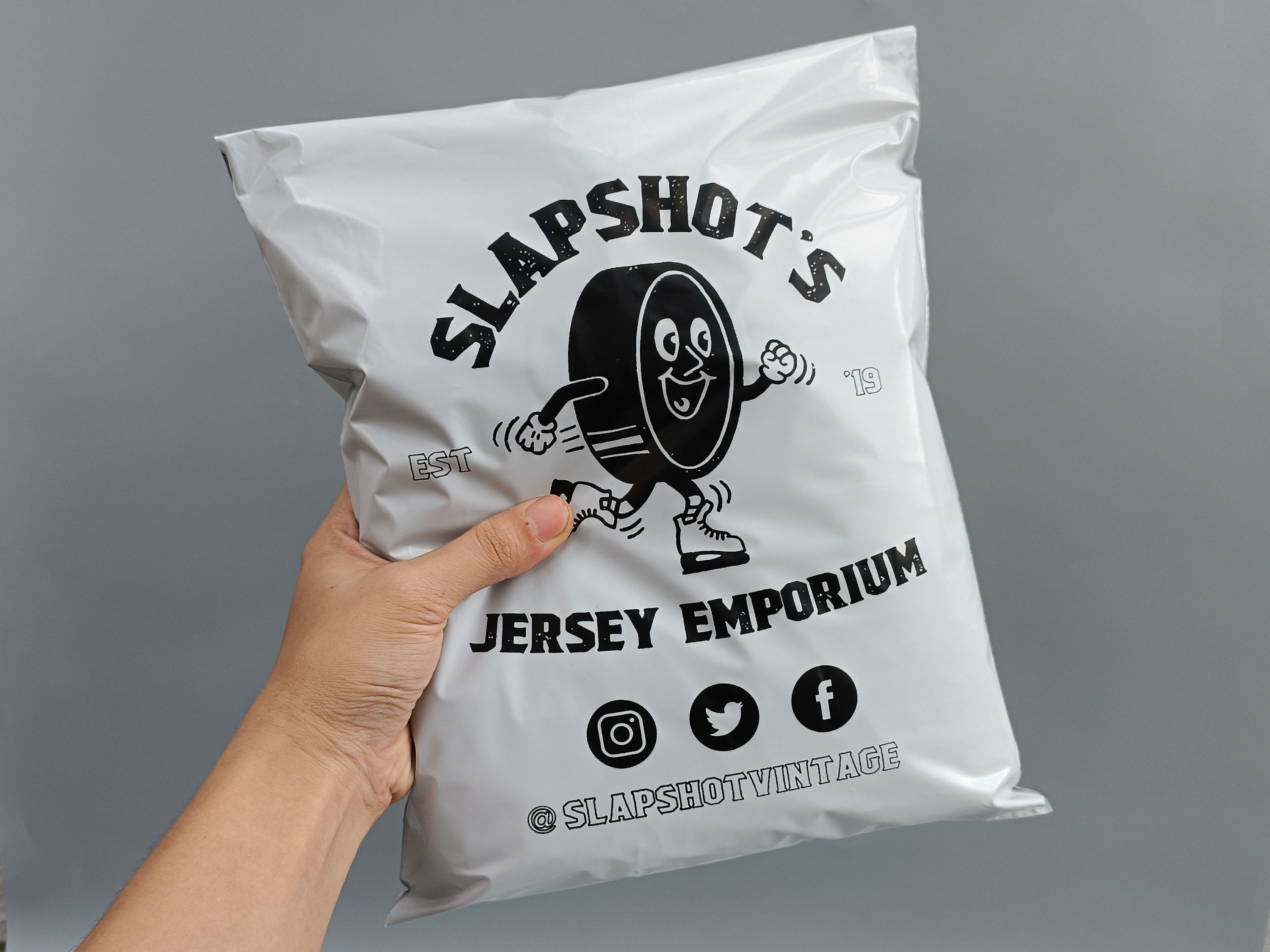 Custom White Poly Mailer Bags Eco-friendly White Poly Mailer Bag With ...
