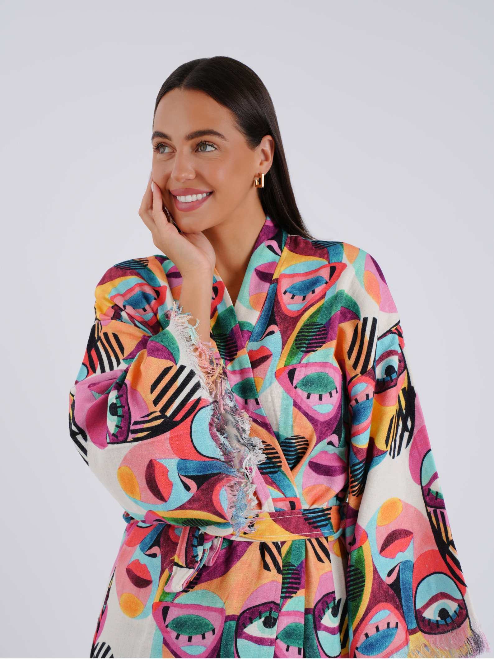 Handmade Boho Festival Kimono Boho Beachwear Bathrobe Spa - Etsy