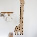 Safari Nursery Decor Giraffe Growth Chart Personalized Baby - Etsy