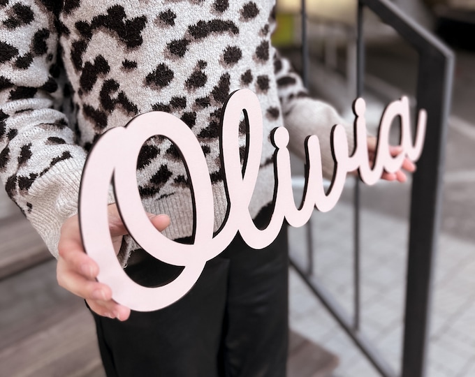 Wire Knitted Baby Name Signs Words Cord Wall Nursery Decor - Etsy