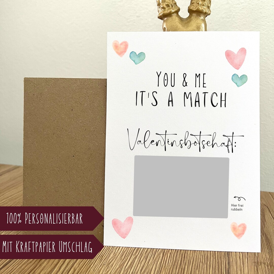 Valentine's Day Map Scratch Card Customizable - Etsy