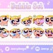 10 + 2 Animated Cute Powerpuff Girls Emotes for Twitch/youtube - Bubble ...