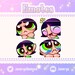 4 + 1 Animated Cute Powerpuff Girls Emotes for Twitch/youtube ...