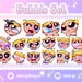 10 2 Animated Cute Powerpuff Girls Emotes for Twitch/youtube Bubble for ...