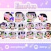 6 + 1 Animated Cute Powerpuff Girls Emotes for Twitch/youtube ...