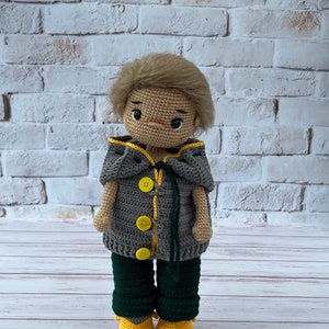 Crochet Pattern Toy Clothes Outfit "fabio" for 29 Cm Dolls. CLOTHES ...