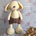 Amigurumi Crochet Tilda Mouse Pattern. Unclothed. Mlouse ONLY, Pants ...