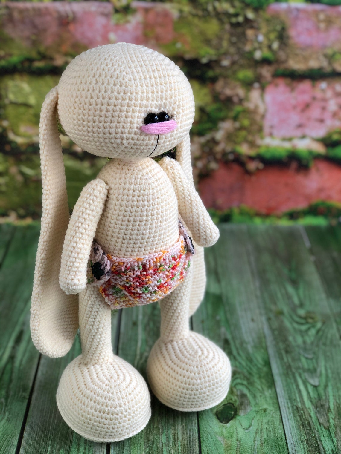 Amigurumi Crochet Tilda Bunny Pattern. Unclothed. Bunny ONLY | Etsy