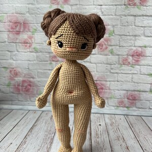 Malu Amigurumi Crochet Doll Pattern. Unclothed. DOLL ONLY Pdf by Irina ...