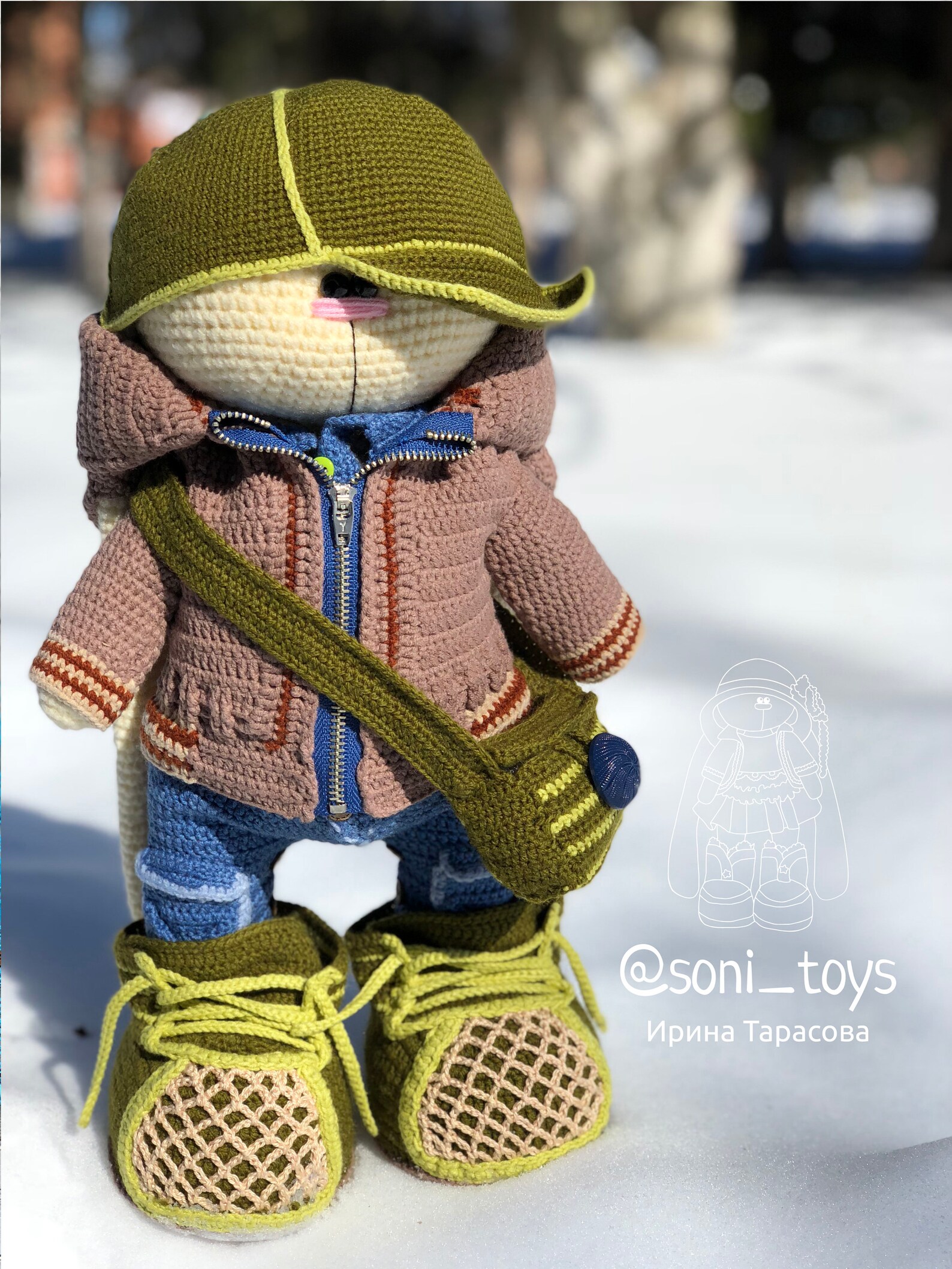 Jonas Pattern Only Clothes. Crochet Outfit Set for Crochet Amigurumi ...