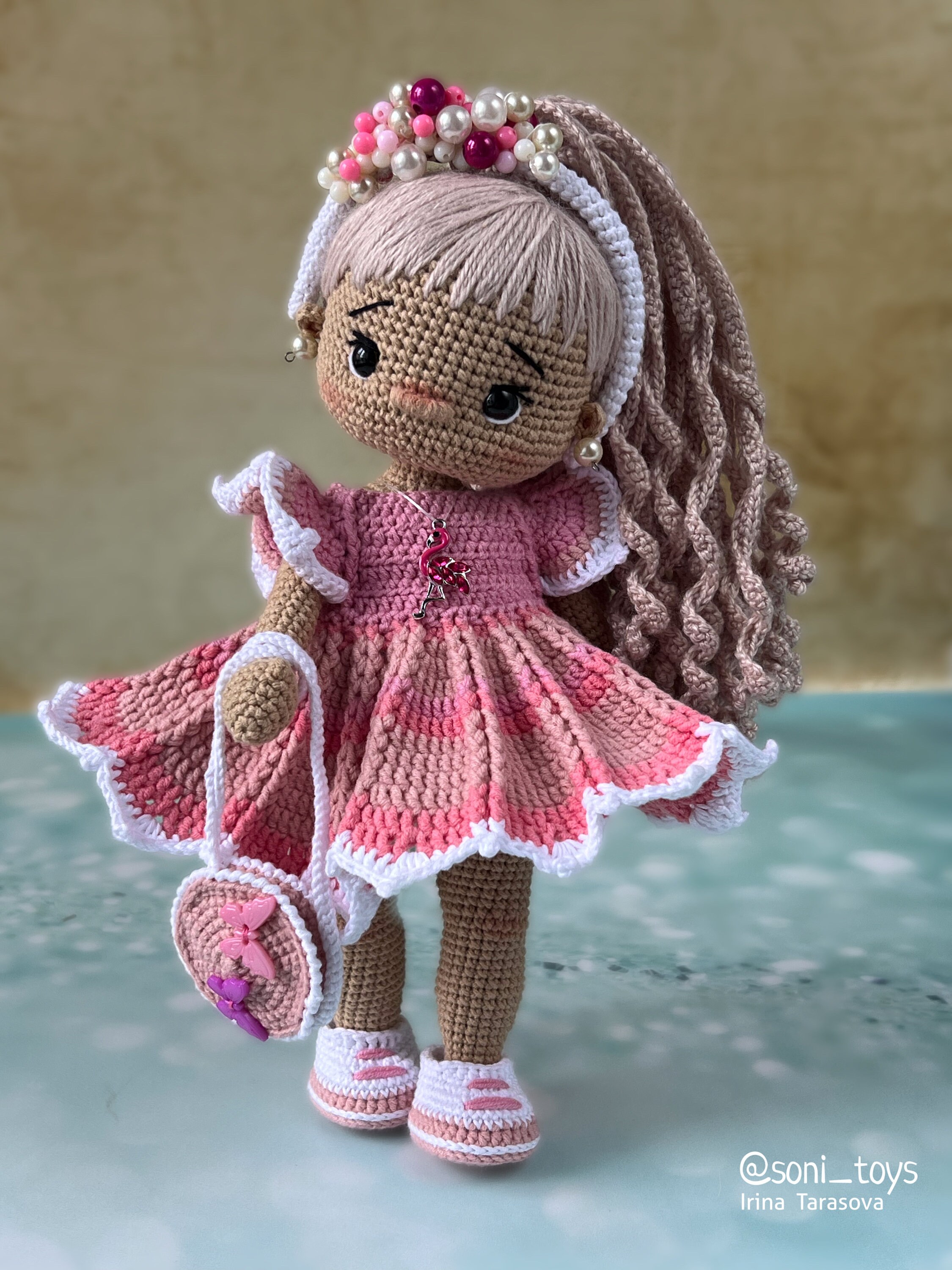 SET CROCHET PATTERNS - Amigurumi Basic Doll Kylie and Rosetta Outfit ...