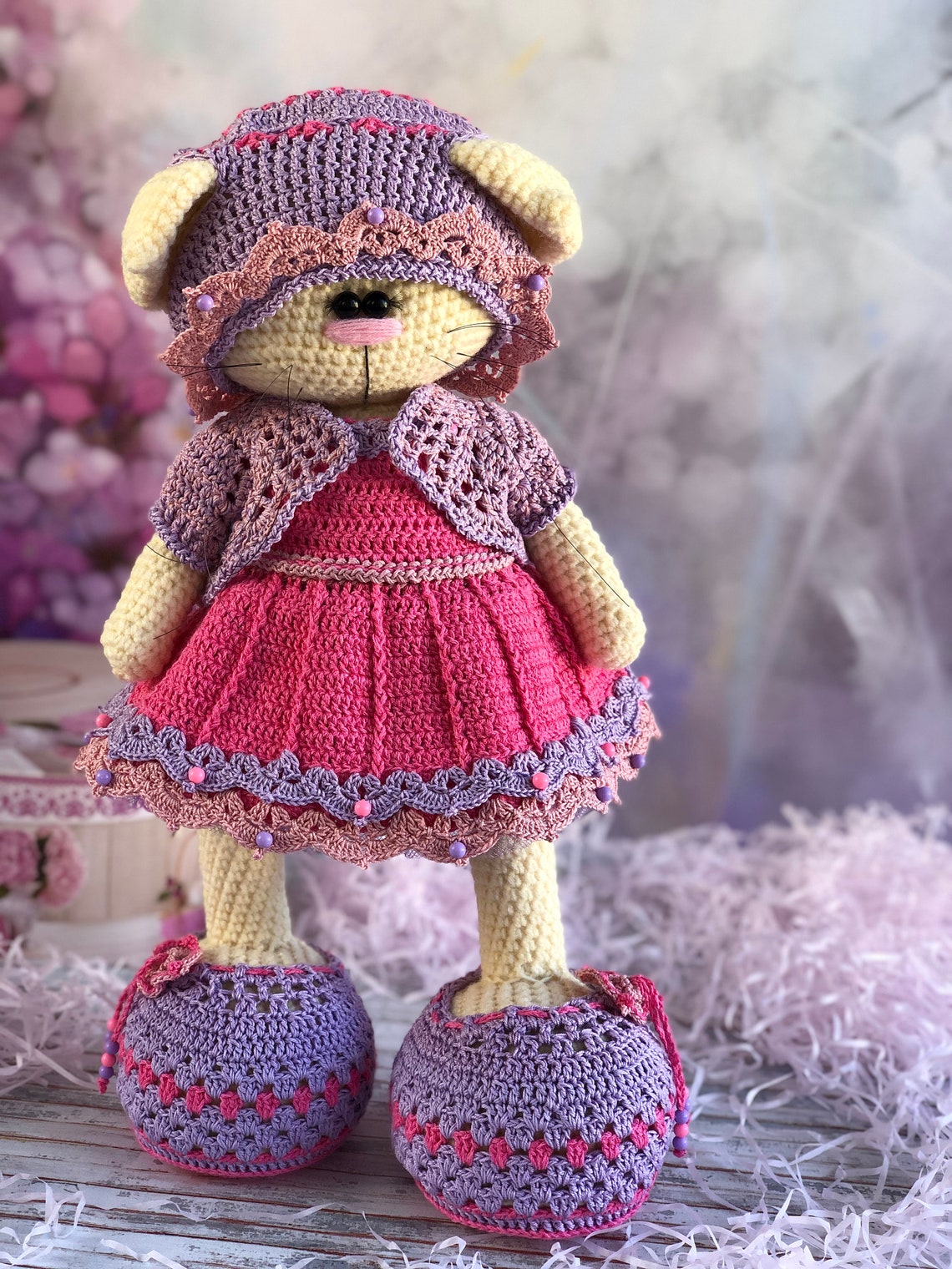 Maggie Crochet Outfit clothes Only. Pattern by Irina - Etsy