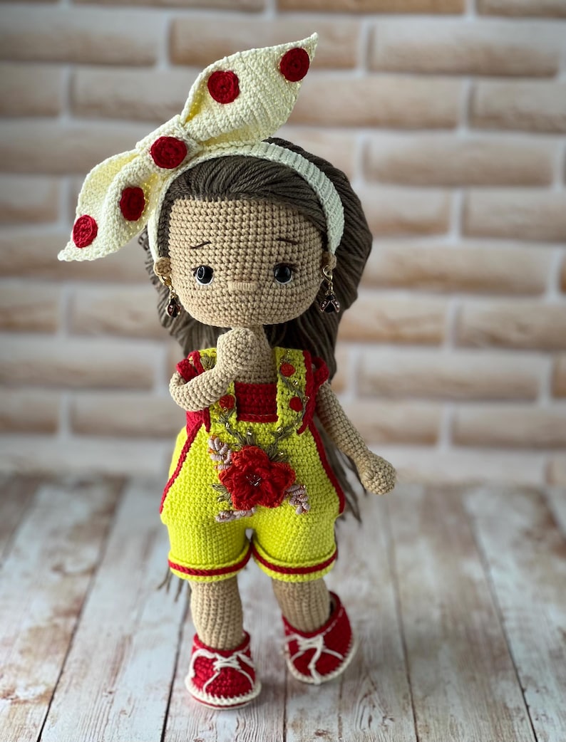 Crochet Pattern Toy Clothes Outfit "dayana" for 29 Cm Dolls. CLOTHES ...