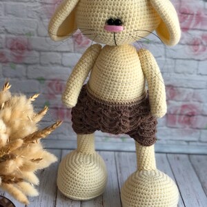 Amigurumi Crochet Tilda Mouse Pattern. Unclothed. Mlouse ONLY, Pants ...