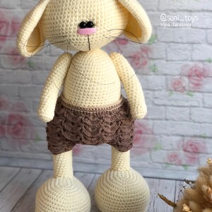 Amigurumi Crochet Tilda Mouse Pattern. Unclothed. Mlouse ONLY, Pants ...
