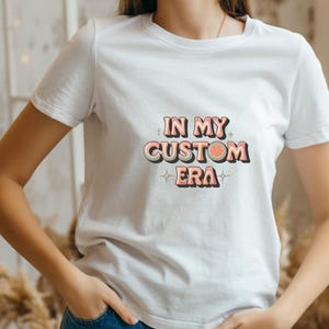 In My Custom Era SVG, in My Era Svg, Personalized, Customized Retro Wavy Text Svg, Custom SVG ...