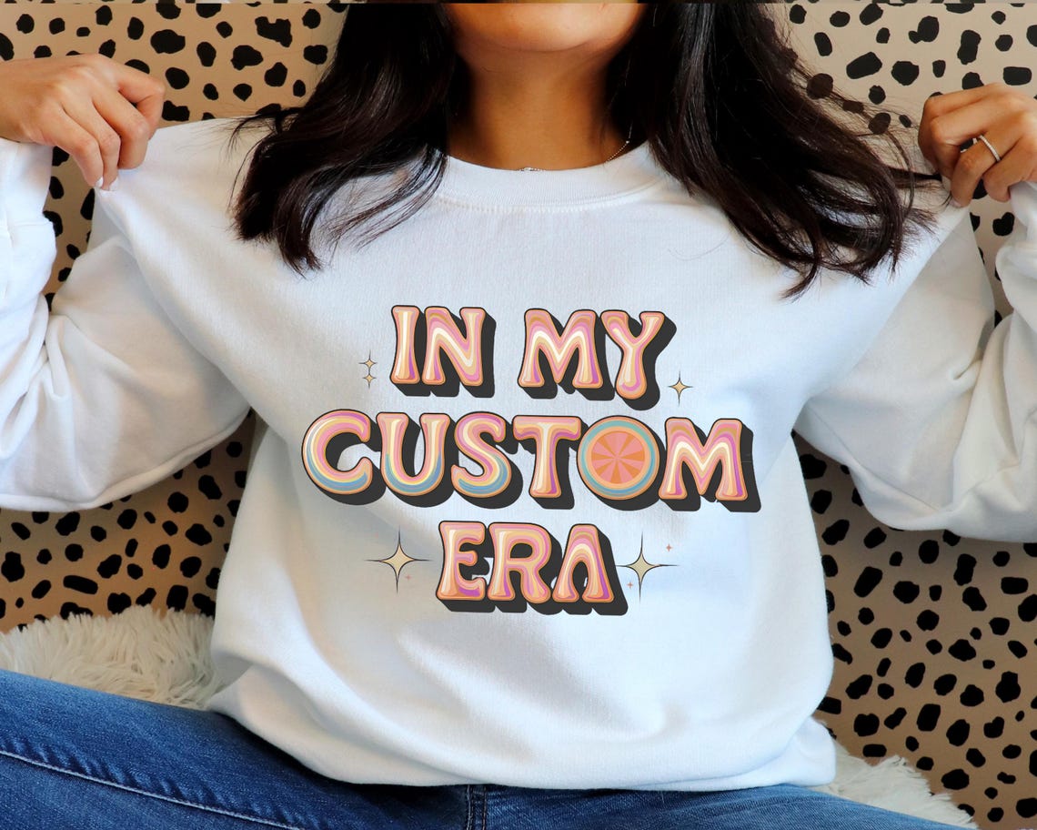 In My Custom Era SVG, in My Era Svg, Personalized, Customized Retro ...