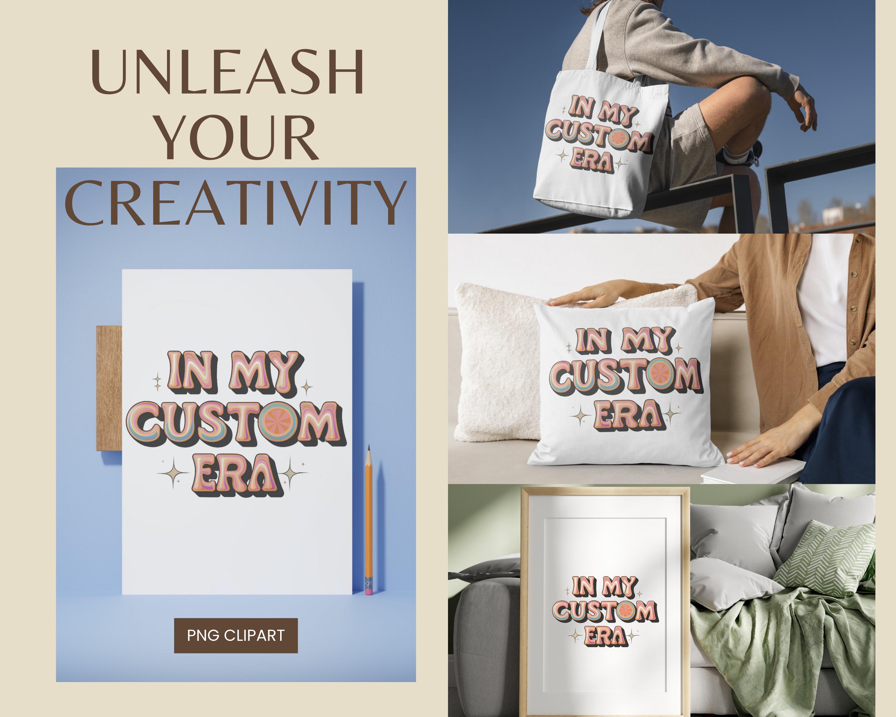 In My Custom Era SVG, in My Era Svg, Personalized, Customized Retro Wavy Text Svg, Custom SVG ...