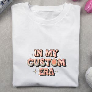 In My Custom Era SVG, in My Era Svg, Personalized, Customized Retro Wavy Text Svg, Custom SVG ...