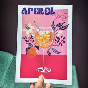 A4 Aperol Spritz Édition limitée - Etsy France