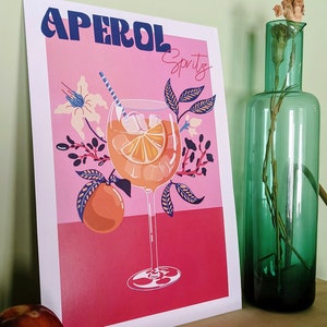 A4 Aperol Spritz Édition limitée - Etsy France