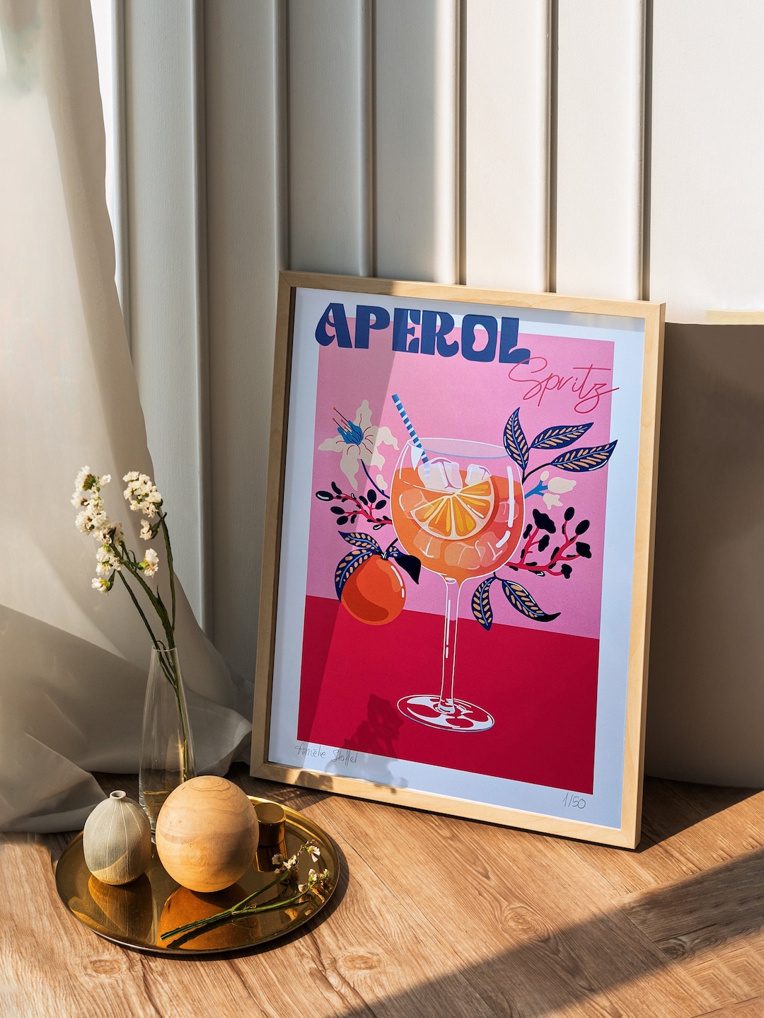 A4 Aperol Spritz Édition limitée - Etsy France