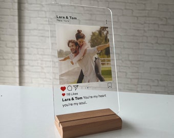 Acrylic Instagram Plaque - Etsy