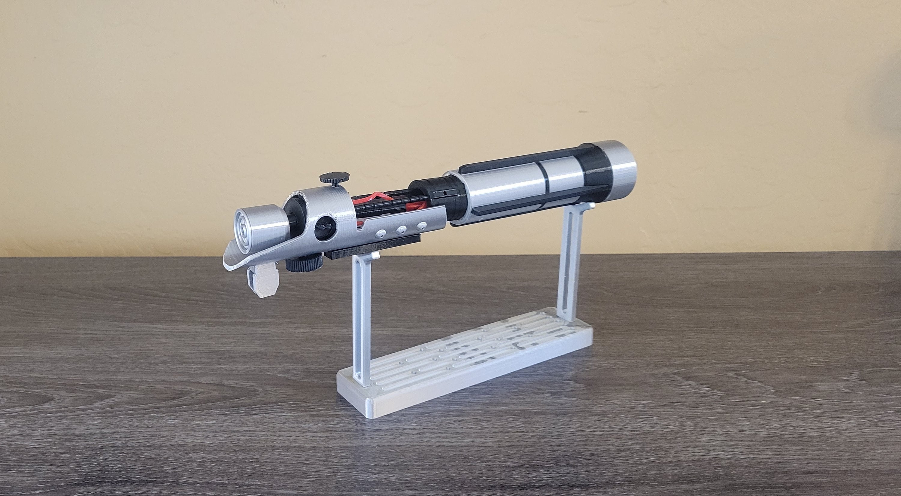 Starkiller 3D Printed Lightsaber Kit Fully Assembled + Free Stand - Etsy