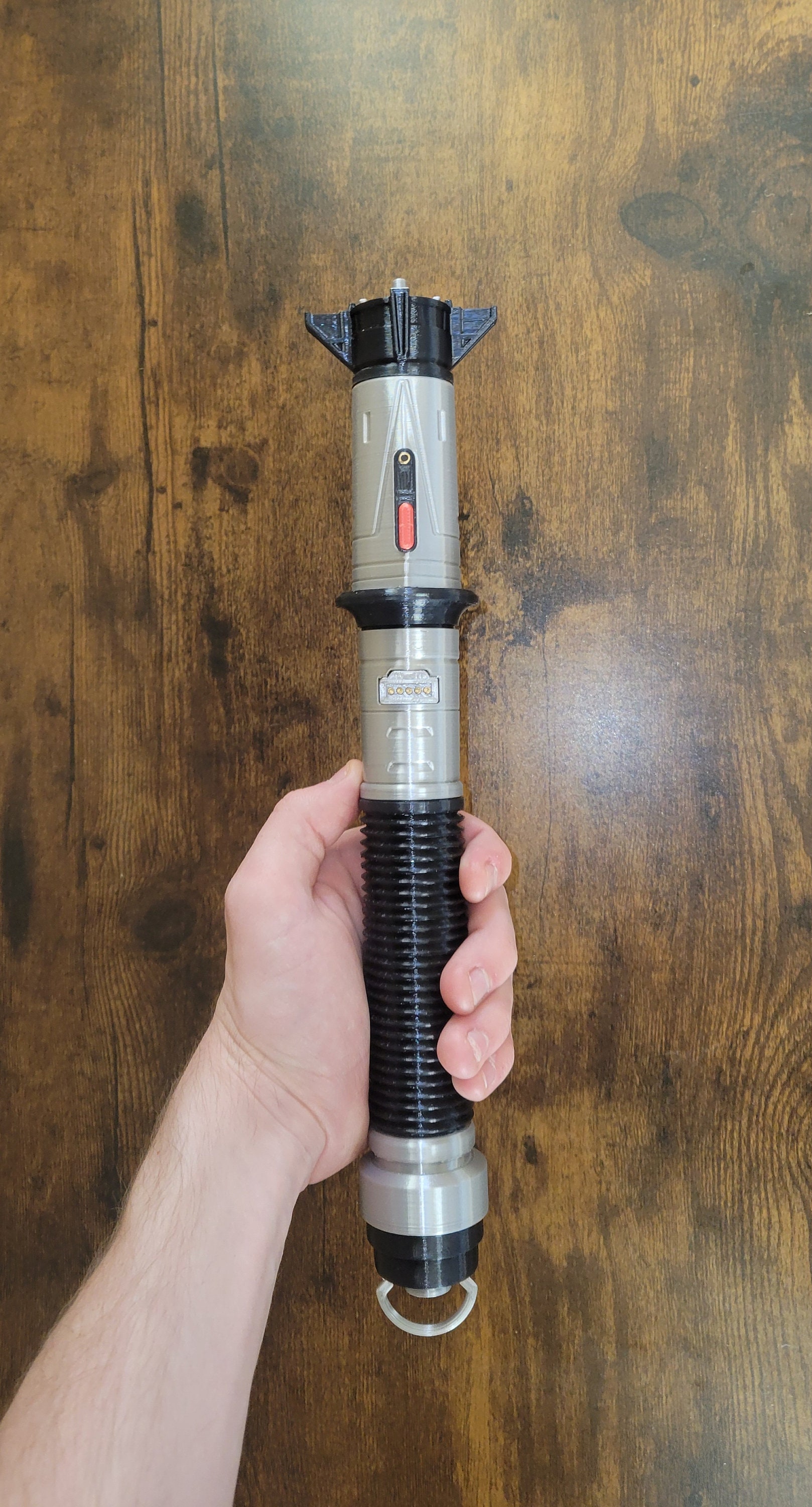 Baylan Skoll 3D Printed Lightsaber Fully Assembled Free Stand - Etsy