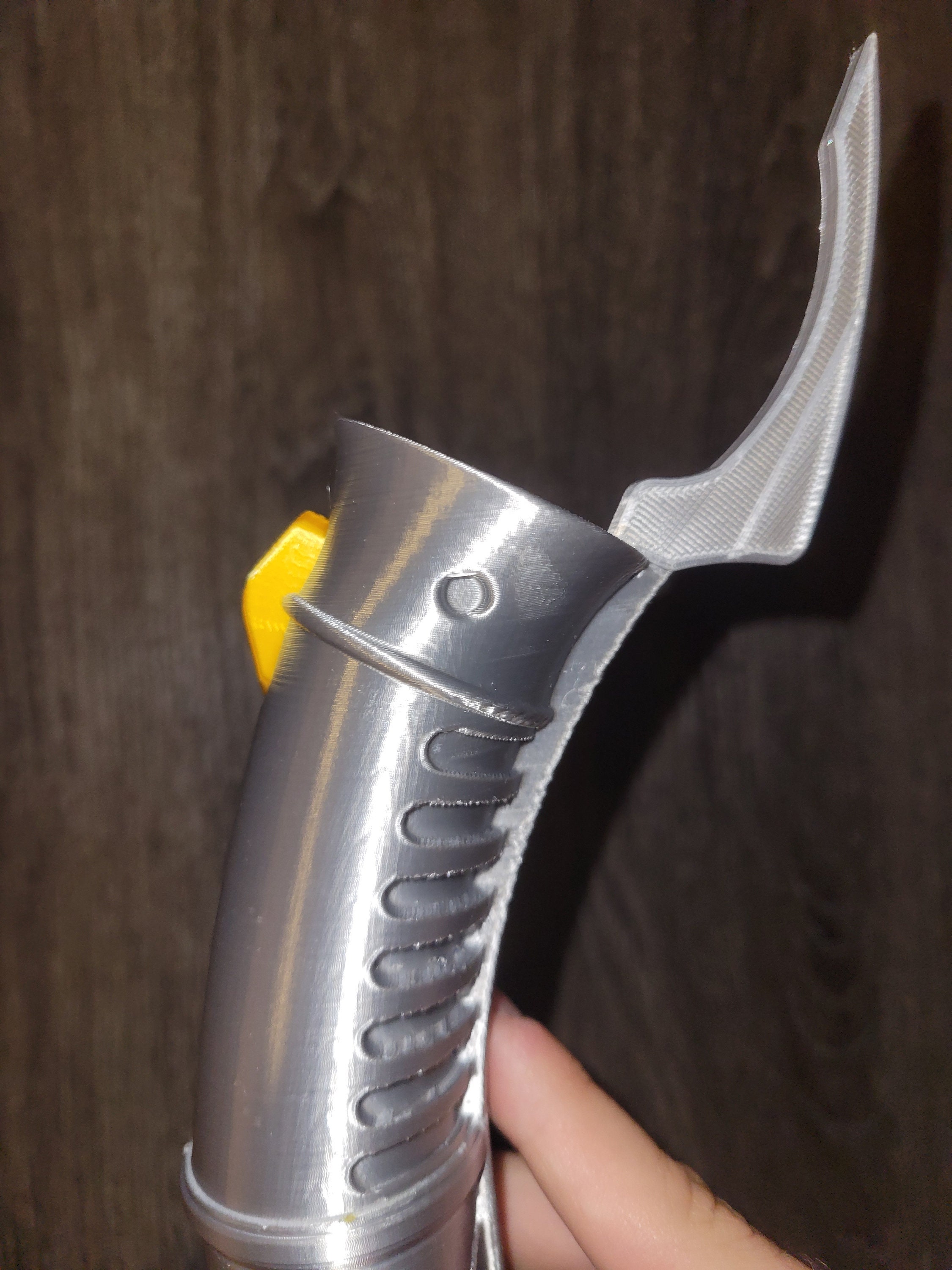 Count Dooku 3D Printed Lightsaber Fully Assembled Free Stand - Etsy