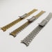 18mm 316L Stainles Steel Vintage Rare Bead of Rice Watch Band for 1970 ...